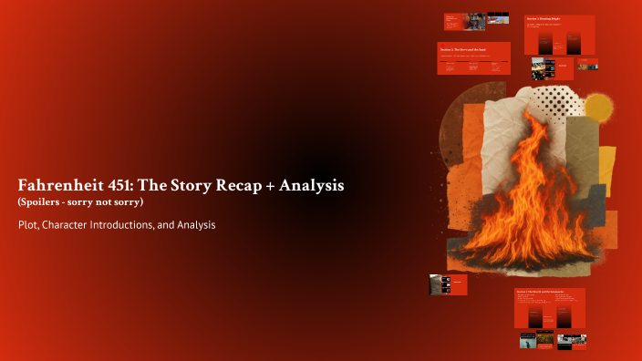 Fahrenheit 451: A Timeline of the Story by Avery Watkins on Prezi
