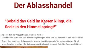 Der Ablasshandel by Dust Dash on Prezi Design