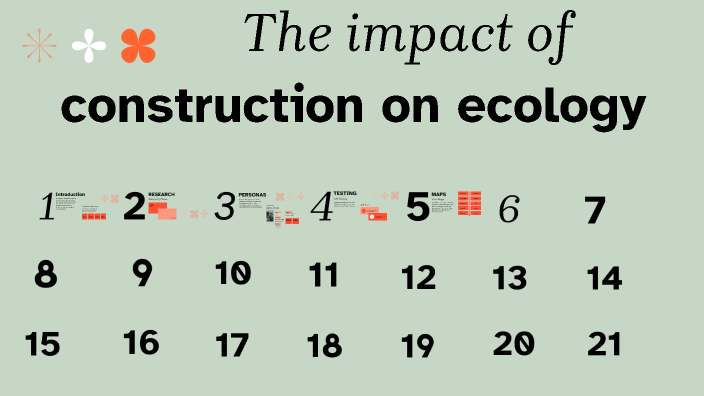The impact of construction on ecology by of motivation on Prezi