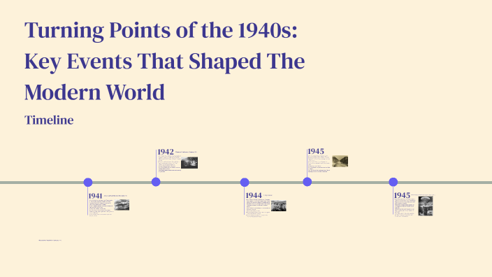 1940s Major Events by Lauryn Lundy on Prezi