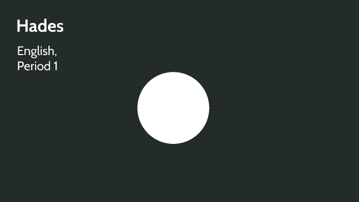 Hades, Interesting Facts and Information. by Luan Dang on Prezi