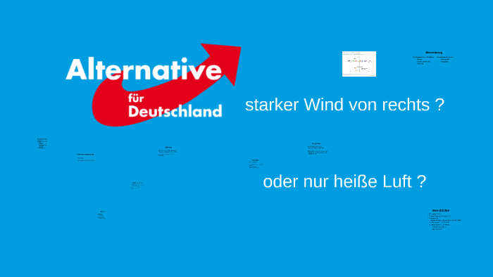 AfD - starker Wind von rechts, oder nur heiße Luft ? by Philip Gnann on ...