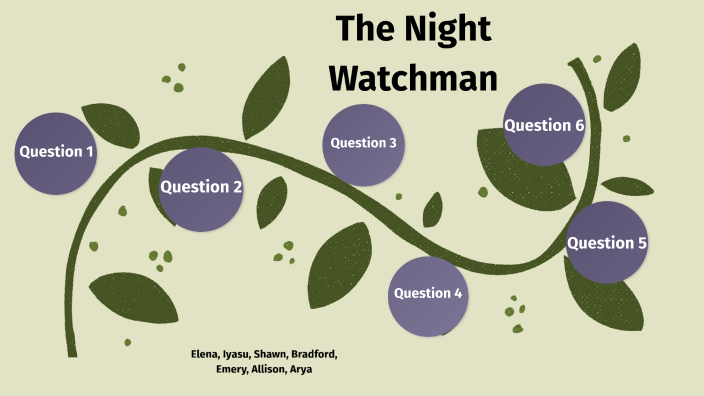 Night Watchman Project by Elena Ali on Prezi