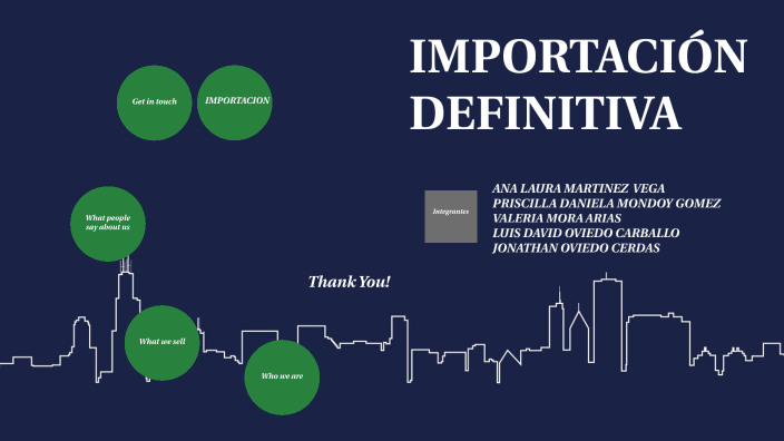 Importación definitiva by Daniela Mondoy on Prezi