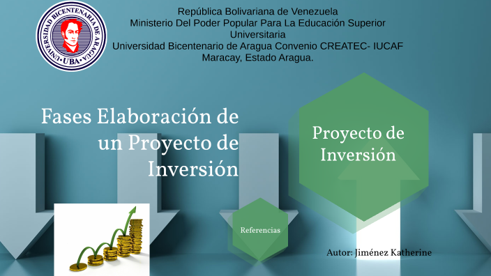Fases Elaboración de un Proyecto de Inversión by Katherine Jimenez on Prezi