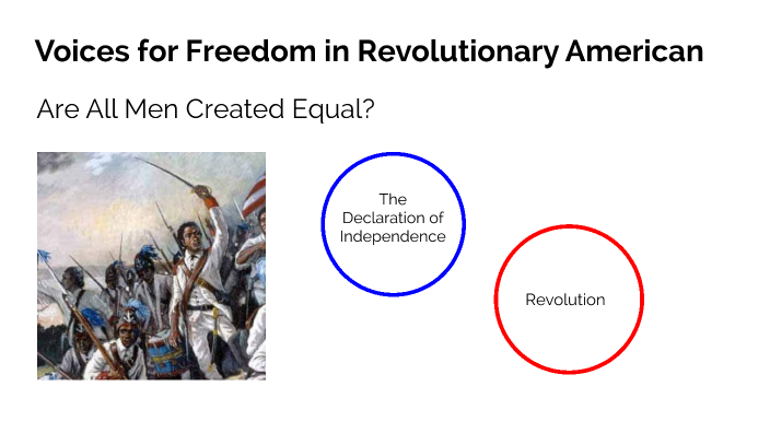 Voices for Freedom in Revolutionary America by Cynthia Coffey on Prezi