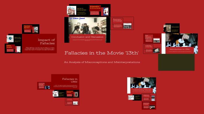 Fallacies in the Movie '13th' by Caleb Adams on Prezi