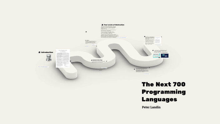 The Next 700 Programming Languages by Sammi Zhu on Prezi