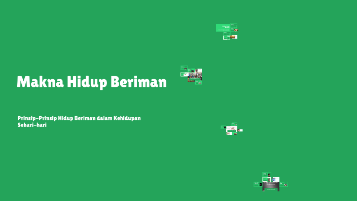 Makna Hidup Beriman by lisa wati on Prezi