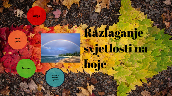 Razlaganje svjetlosti na boje by miha miha on Prezi
