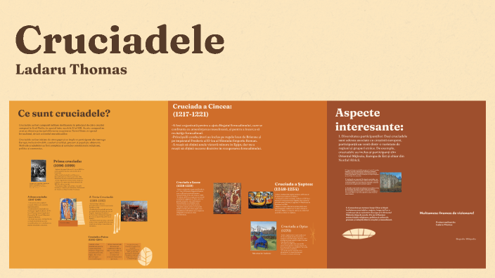 Cruciadele thomas by -THoMaAsS- on Prezi