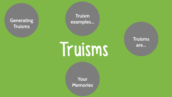 Truisms by Ashley Mccormick on Prezi