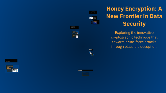 Honey Encryption: A New Frontier in Data Security by 2300901111 on Prezi
