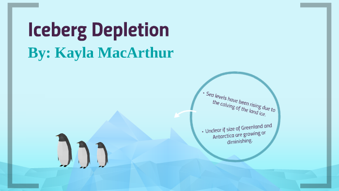 Iceberg Depletion by Kayla MacArthur on Prezi