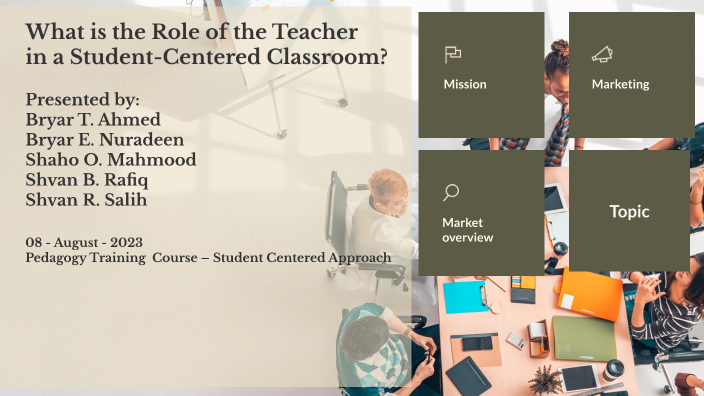 What is the Role of the Teacher in a Student-Centered Classroom? by ...