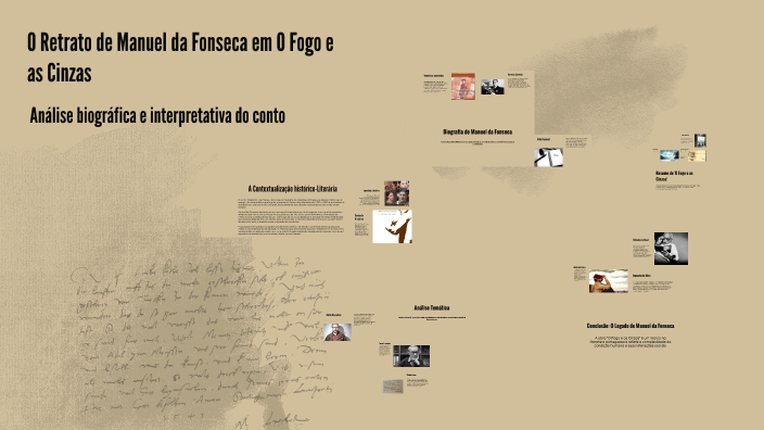 O Retrato De Manuel Da Fonseca Em O Fogo E As Cinzas By Matilde