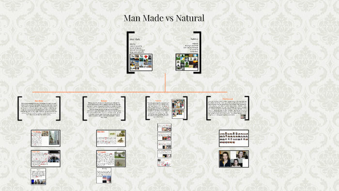 Man Made vs Natural by Charlotte Winter on Prezi