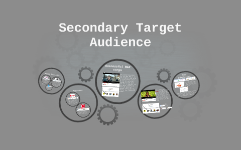 Secondary Target Audience by jordan ogungbo on Prezi