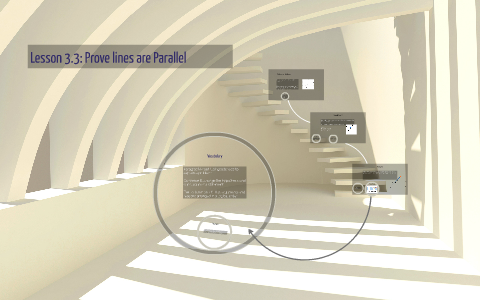 Lesson 3.3: Prove lines are Parallel by gwenn orr on Prezi
