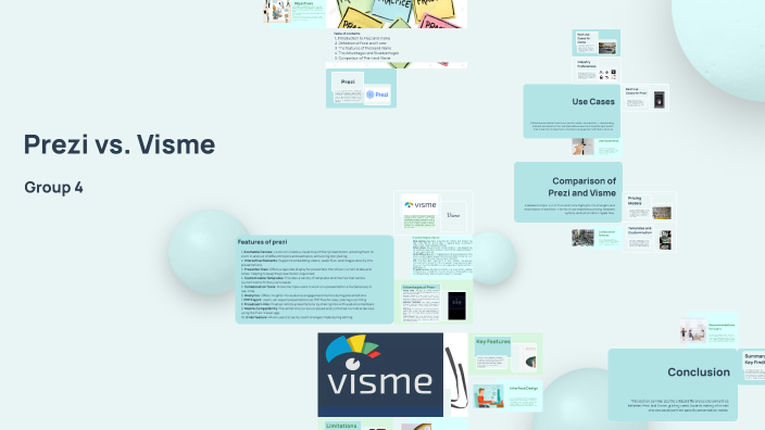 Prezi vs. Visme by Roevic Famodulan on Prezi