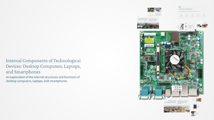 Internal Components of Technological Devices: Desktop Computers ...