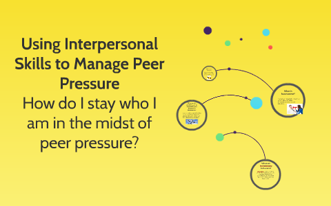 Using Interpersonal Skills to Manage Peer Pressure by Isabella Carpio ...