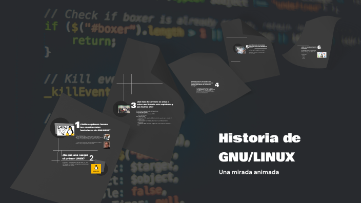 Historia de GNU/LINUX by David Pérez Villarroel on Prezi