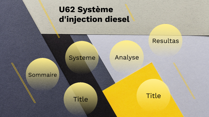 U62, Systéme d'injection diesel by Enzo Saidani on Prezi