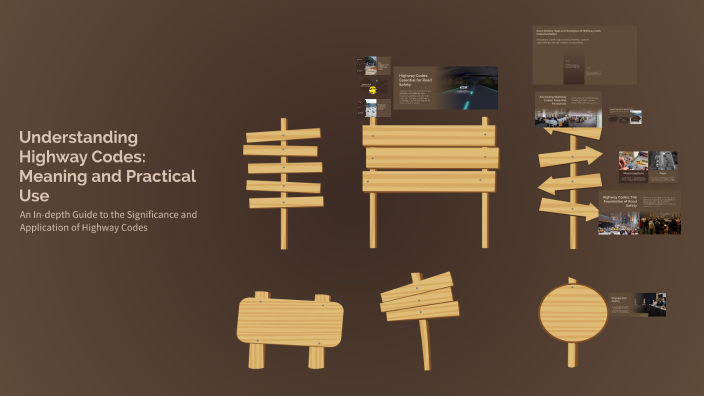Understanding Highway Codes: Meaning and Practical Use by Dodo Jono on ...