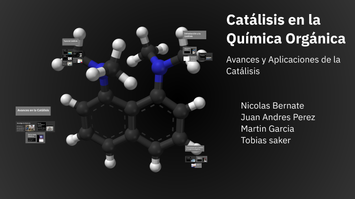 Catálisis en la Química Orgánica by Ťobias on Prezi