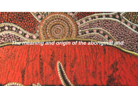 The Aboriginal Flag was designed by Harold Thomas, a Luritja by ...