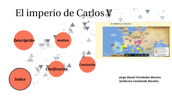 Comentario del mapa del imperio de Carlos V by Jorge Daniel Fernández ...