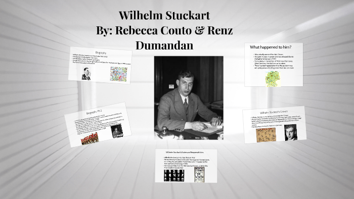 Wilhelm Stuckart by Renz Dumandan