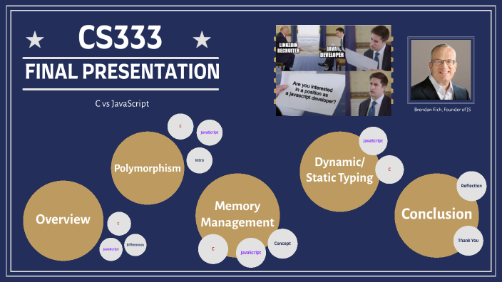 Final CS333 - JavaScript vs C by Zaynab Tariq on Prezi