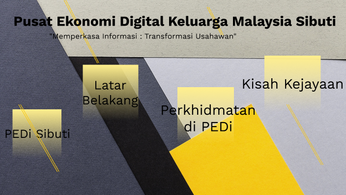 Pusat Ekonomi Digital Keluarga Malaysia Sibuti by PEDi Sibuti on Prezi