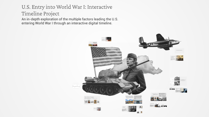 U.S. Entry into World War I: Interactive Timeline Project by Anastasia ...