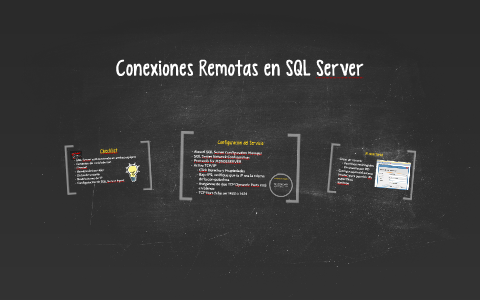 Conexiones Remotas en SQL Server by Daniel Obf