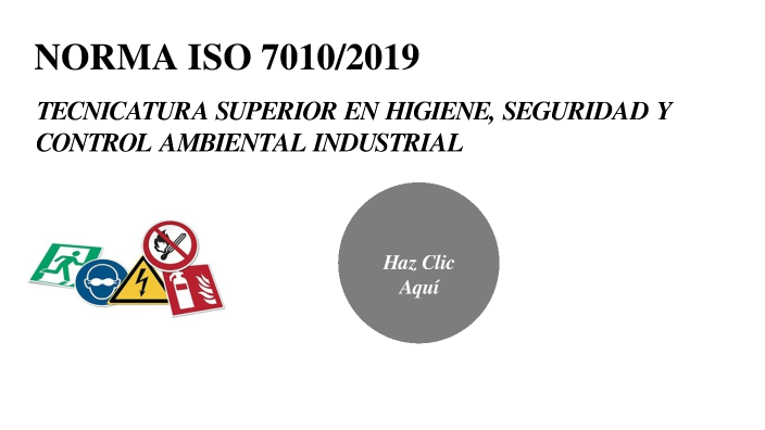 NORMA ISO 7010:2019 by MELANIE LOPEZ on Prezi