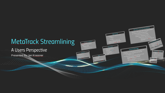 MetaTrack by Ian Krassner on Prezi