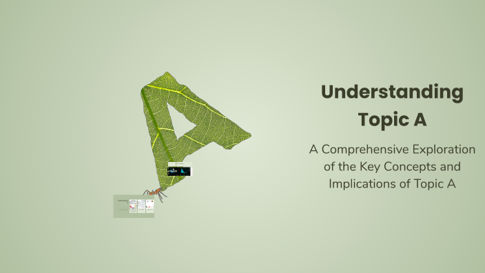 Understanding Topic A by Md.Mahfuz Ashraf on Prezi