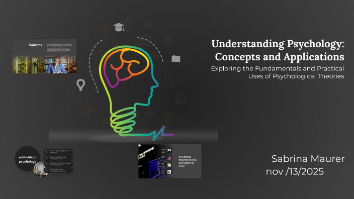 Understanding Psychology: Concepts and Applications by sabrina maurer ...