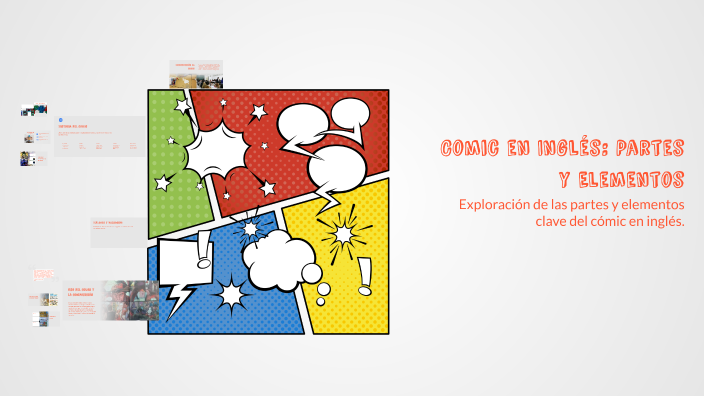 Comic en Inglés: Partes y Elementos by OFELIA MUÑOZ on Prezi