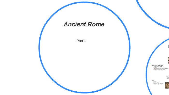 Ancient Rome by Writing Rhetoric on Prezi