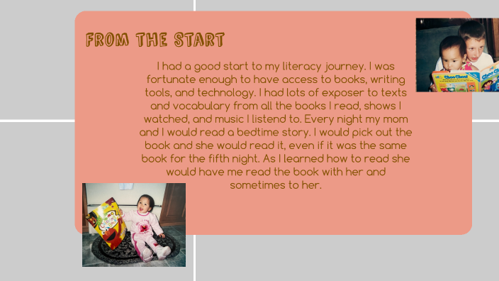 Multimodal Literacy Autobiography by Kelleigh Krobath on Prezi
