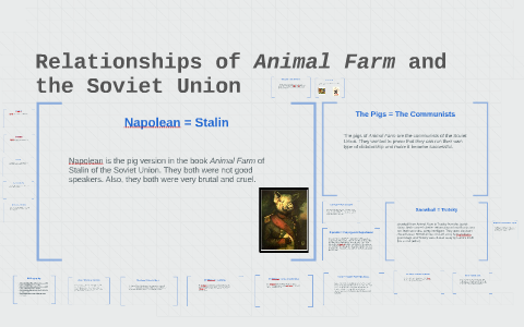 Relationships of "Animal Farm" and the Soviet Union by Hunter Toburen ...