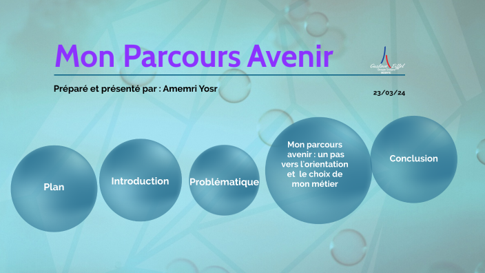 Mon parcours avenir /Yosr Amemri by jamel amemri on Prezi