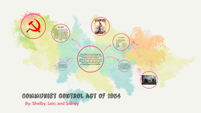 Communist control act of 1954 by Sidney Henderson on Prezi