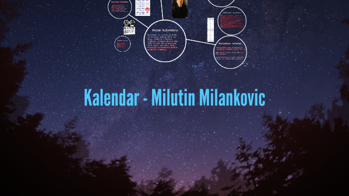 Kalendar - Milutin Milankovic by Лука Соколов on Prezi