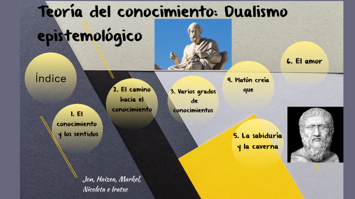 Teoría del conocimiento: Dualismo epistemológico by Jon Larrazabal Monterde on Prezi
