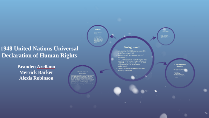 1948 United Nations Universal Declaration of Human Rights by Merrick ...